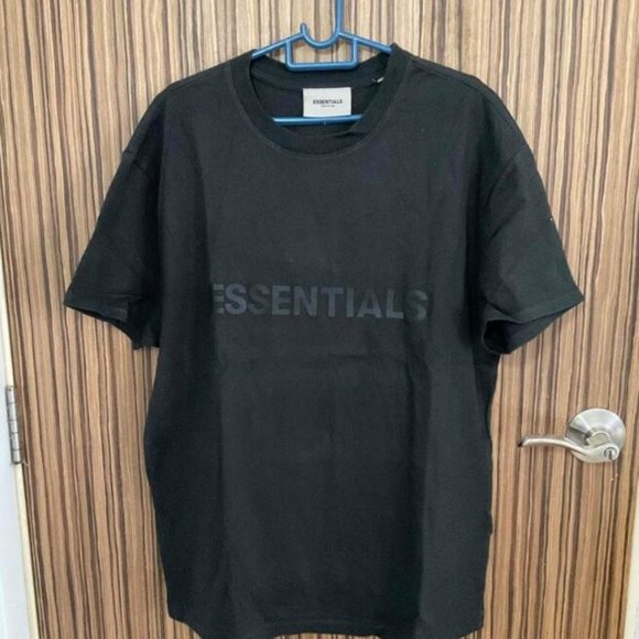 Fear of God | Shirts | Fear Of God Essentials Tee Ss2 Black | Poshmark